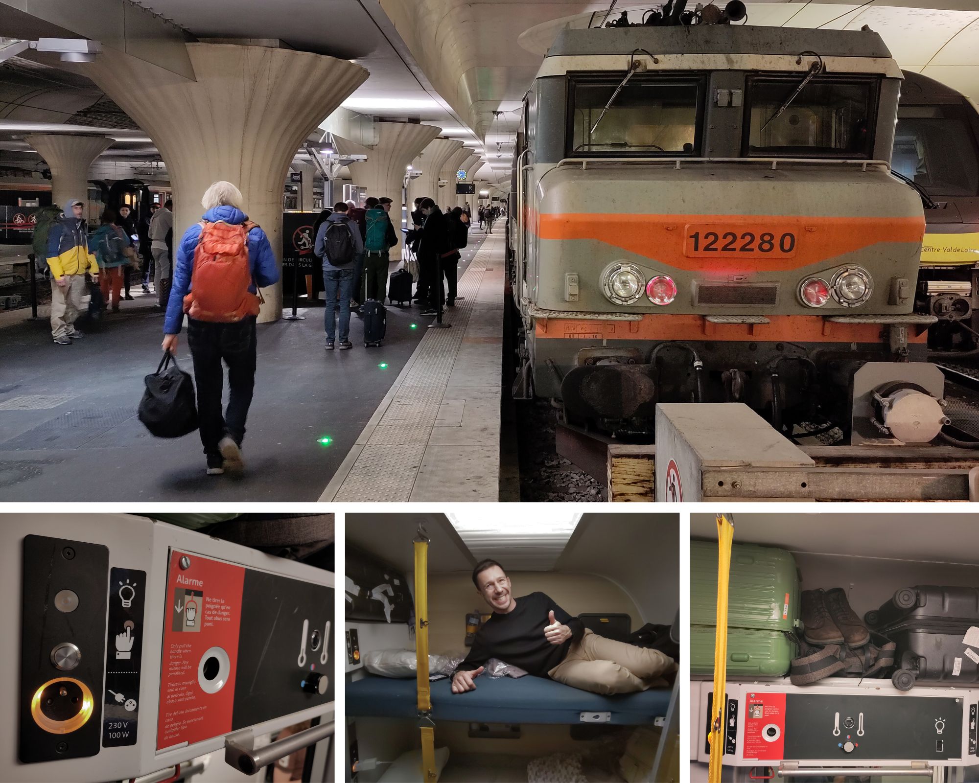 On a testé le train de nuit Paris-Nice